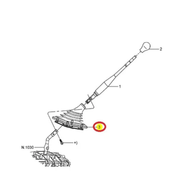 Guarda Pó Externo Alavanca De Mudanças F250/f350/f4000 98 .. | Rafe ...