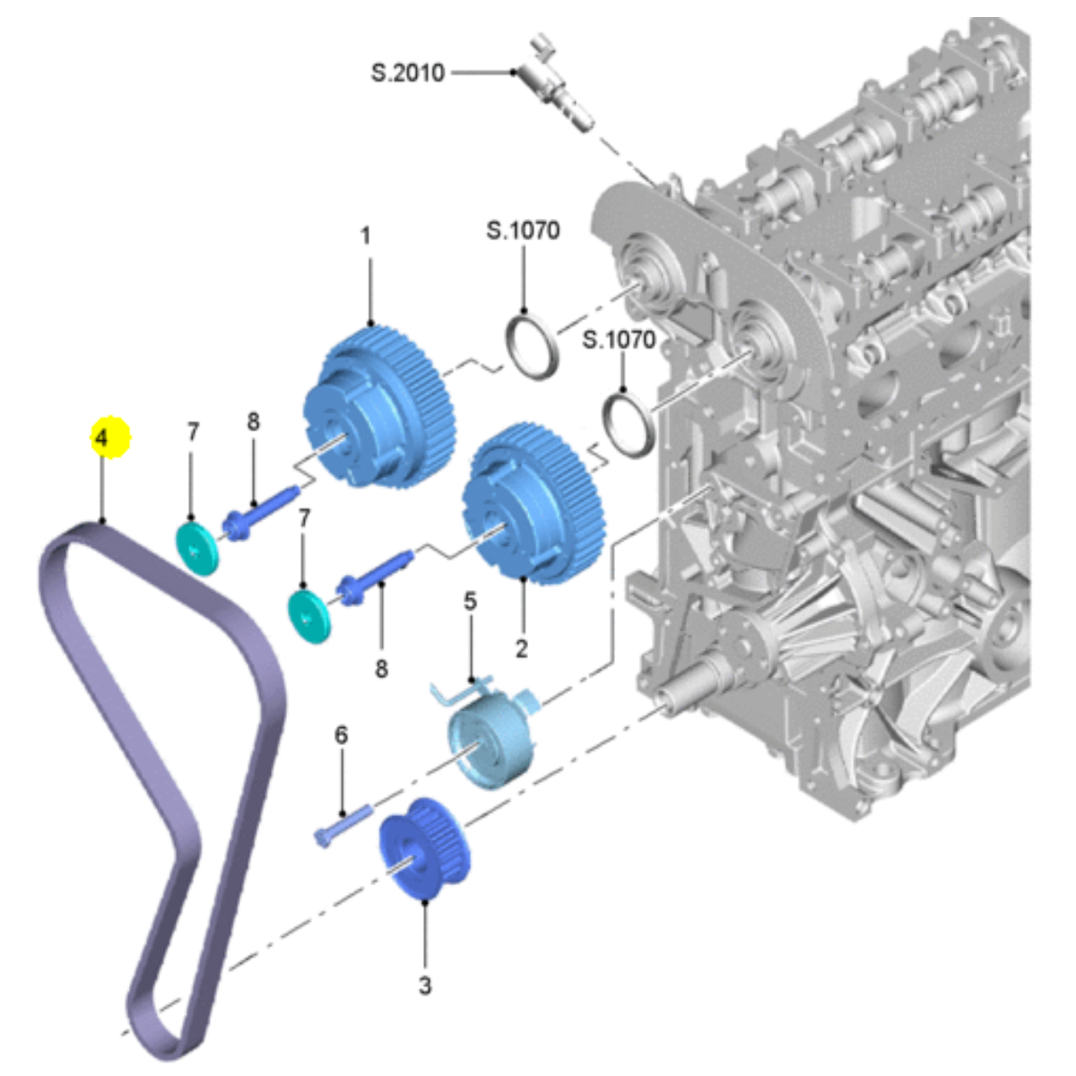 Correia Dentada Da Distribuição Do Ford Ka E New Fiesta - Rafe Auto Peças