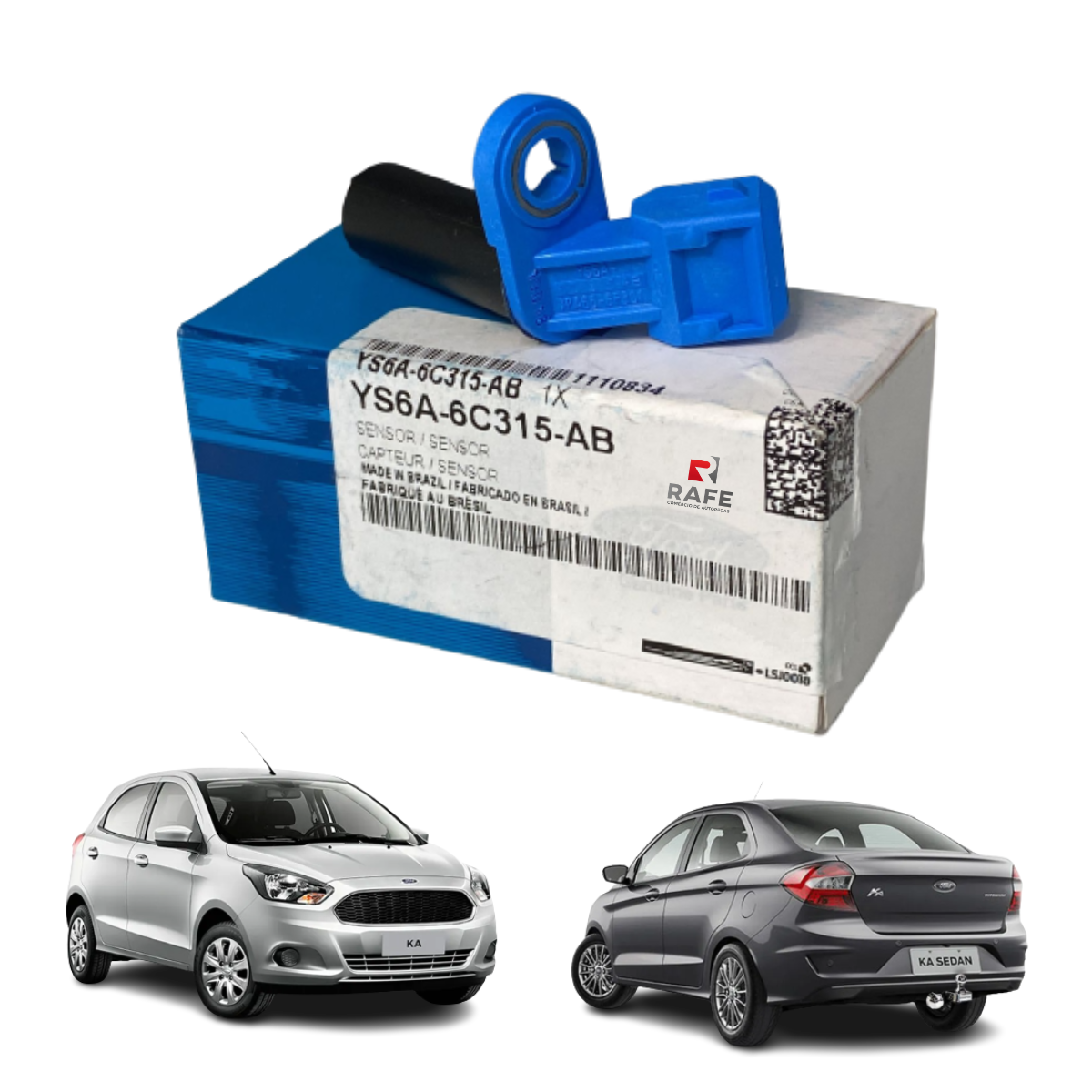 Sensor Rotação Ford Ka 1.5 De 2015 A 2018 (ckp) – Original - Rafe Auto ...
